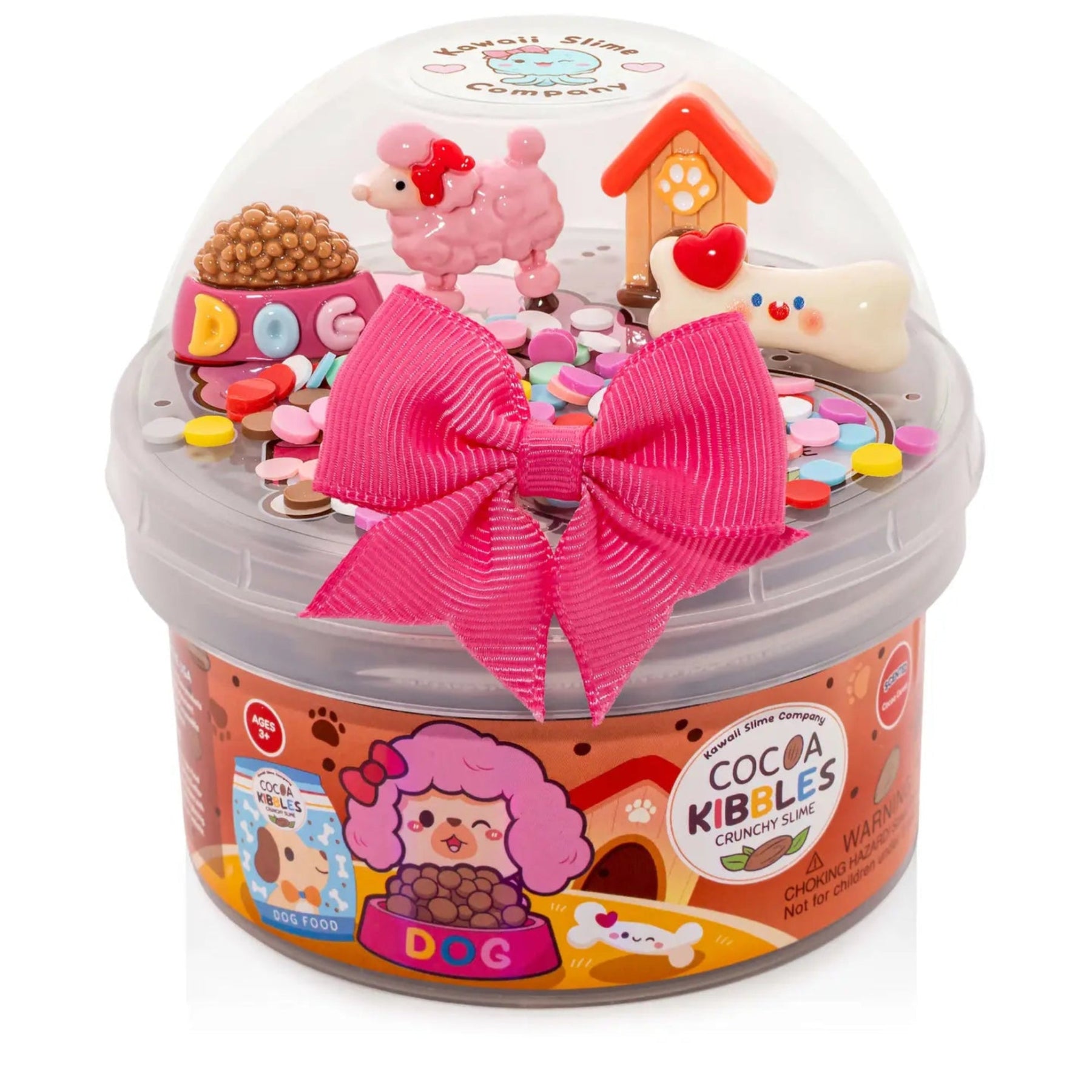 Kawaii Slime - Cocoa Kibbles Crunchy Signature Dome | HONEYPIEKIDS
