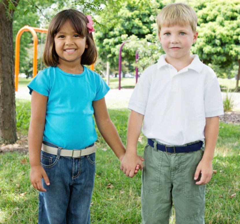 Myself Belts For Kids | HONEYPIEKIDS | Easy On and Off Velcro Belts