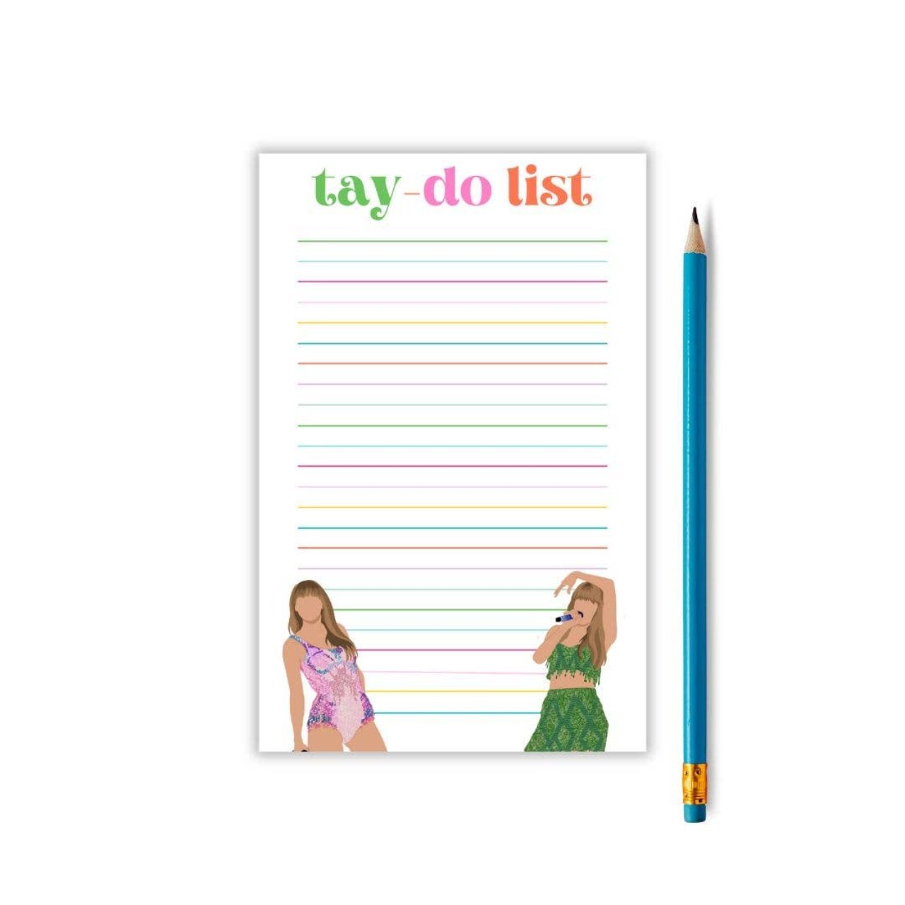 Aspen Lane - Tay Do Swifty Inspired Notepad | HONEYPIEKIDS