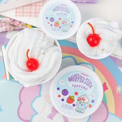 Kawaii Cool & Slimey Whipped Slime Topping - 8oz | HONEYPIEKIDS