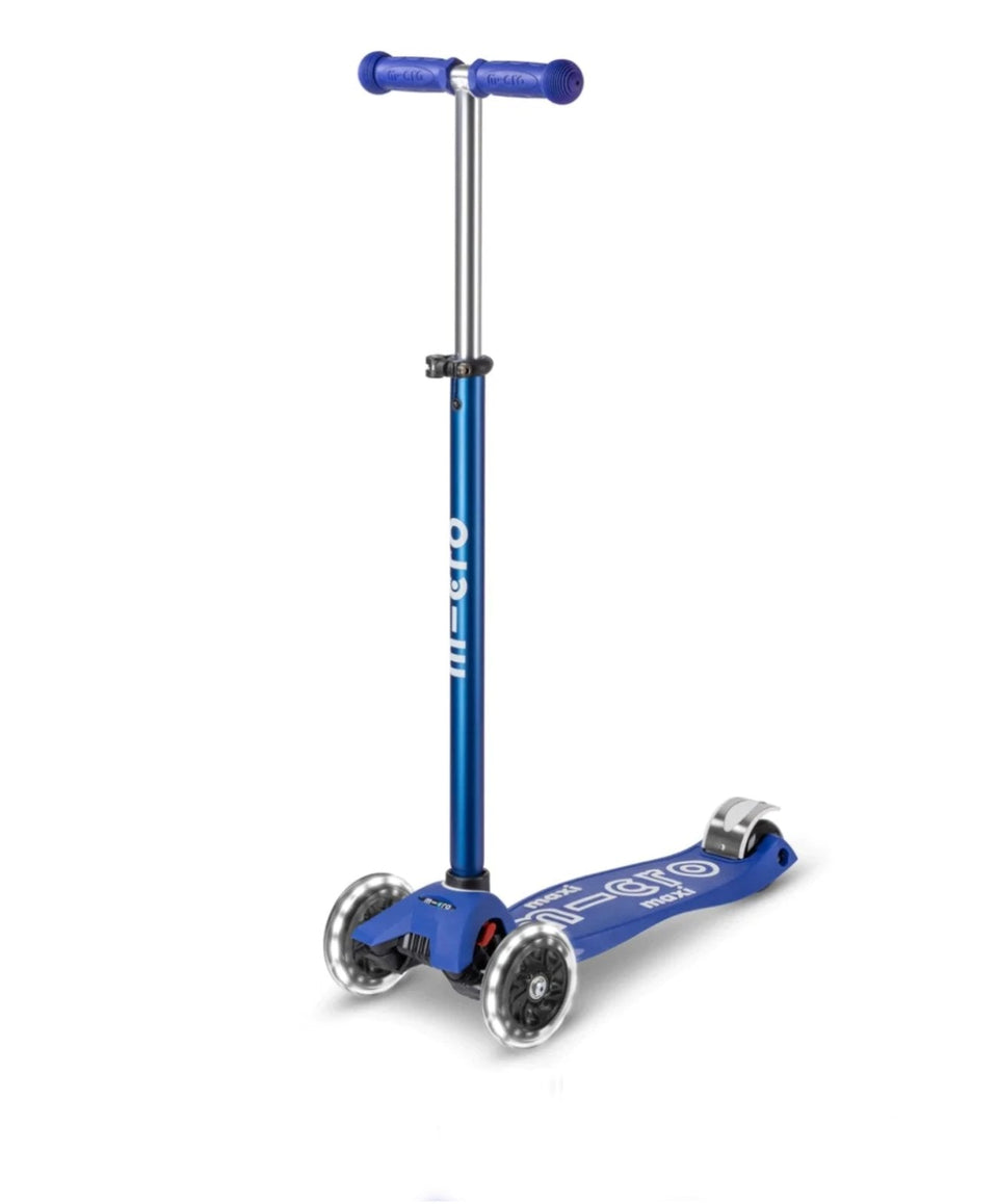 Micro Kickboard MAXI Deluxe LED LIGHT UP Kids Scooter | HONEYPIEKIDS