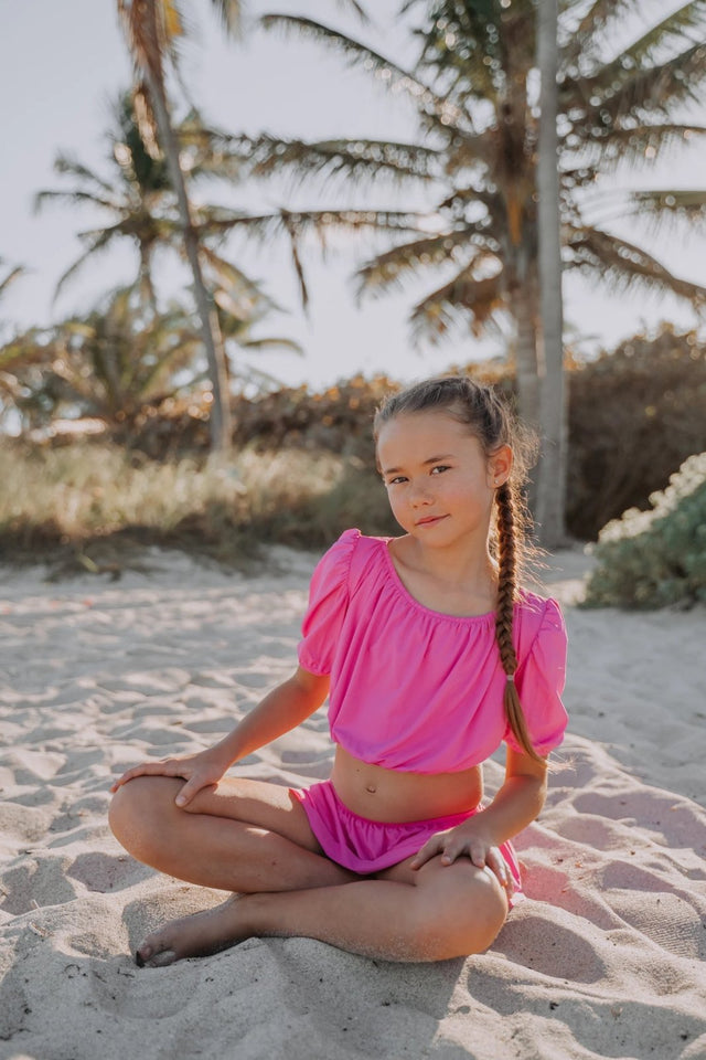 Piccoli Principi Swimwear Virginia Skirted Swimsuit Honeypiekids