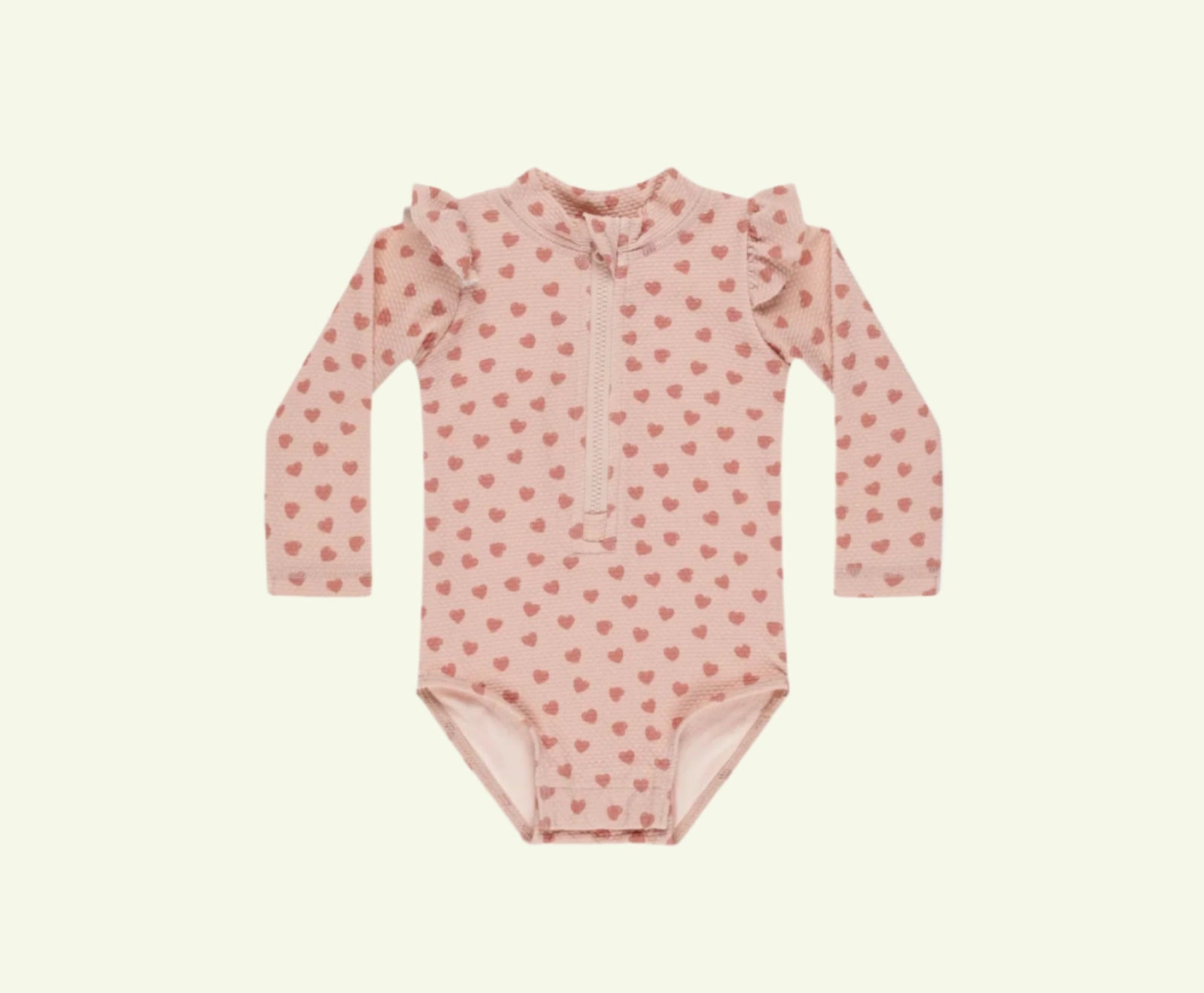 Quincy Mae Byron One Piece Swimsuit Rashguard | HONEYPIEKIDS