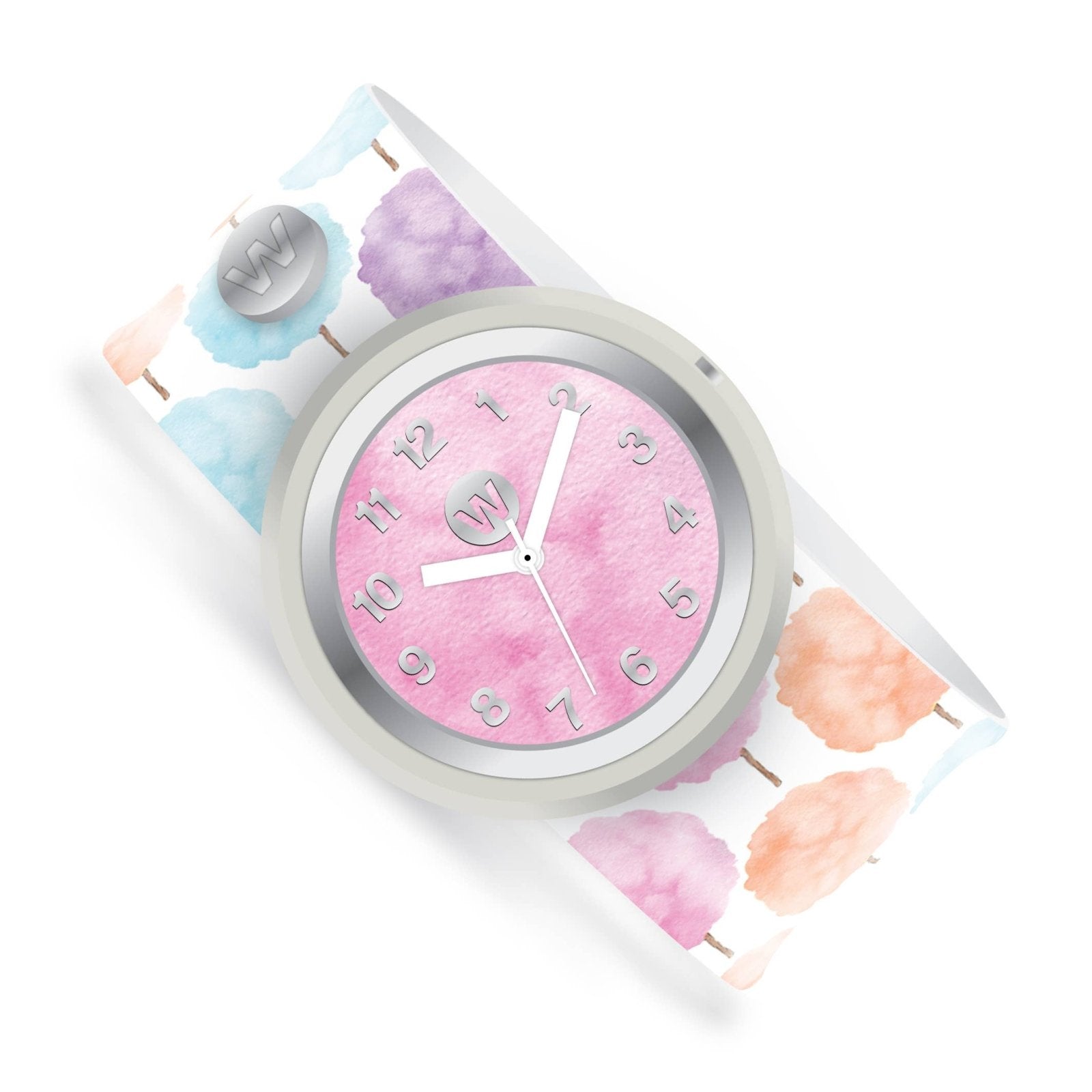 Cotton Candy Watchitude Kids Slap Watch | HONEYPIEKIDS