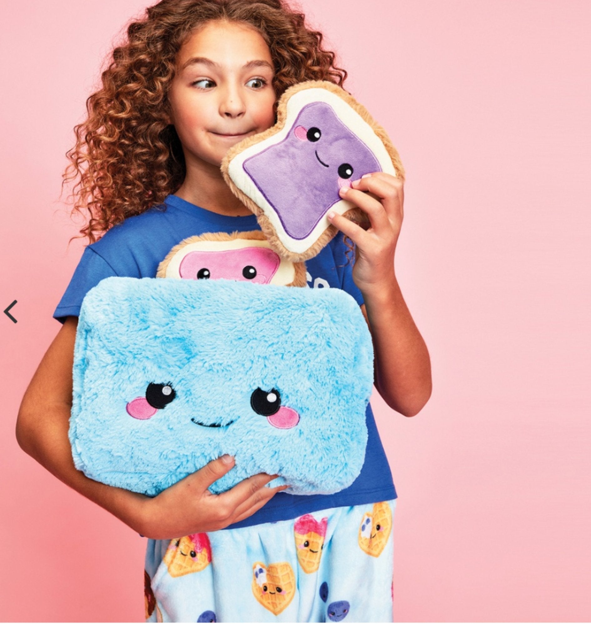 IScream Trevor Toaster Furry and Fleece Pillow | HONEYPIEKIDS