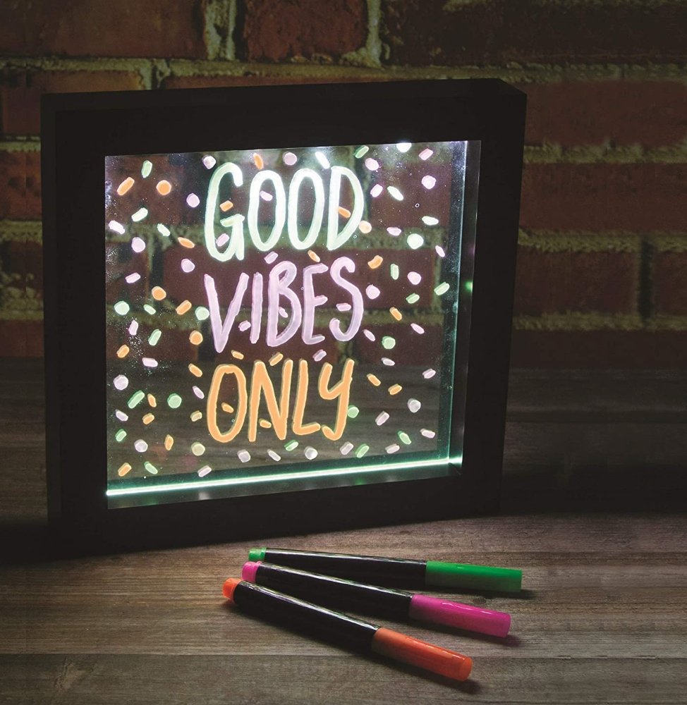 IScream Light Up Neon Effect Message Frame | HONEYPIEKIDS