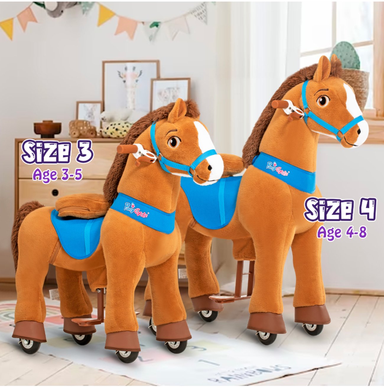Ponycycle - Ages 3-5 - Choose Pony or Unicorn | HONEYPIEKIDS