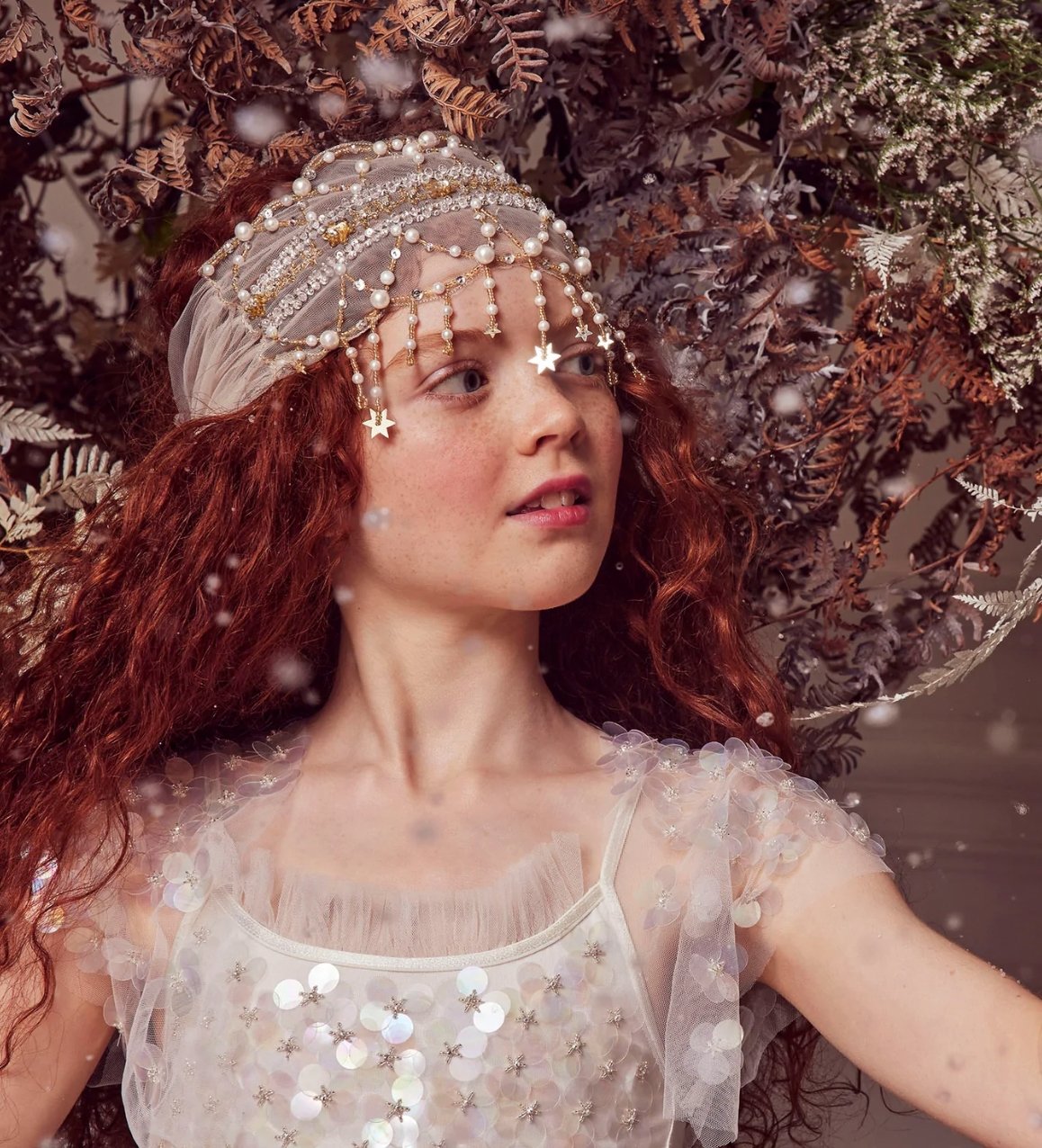 Tutu Du Monde Girls Freya Fringed Headwrap | HONEYPIEKIDS