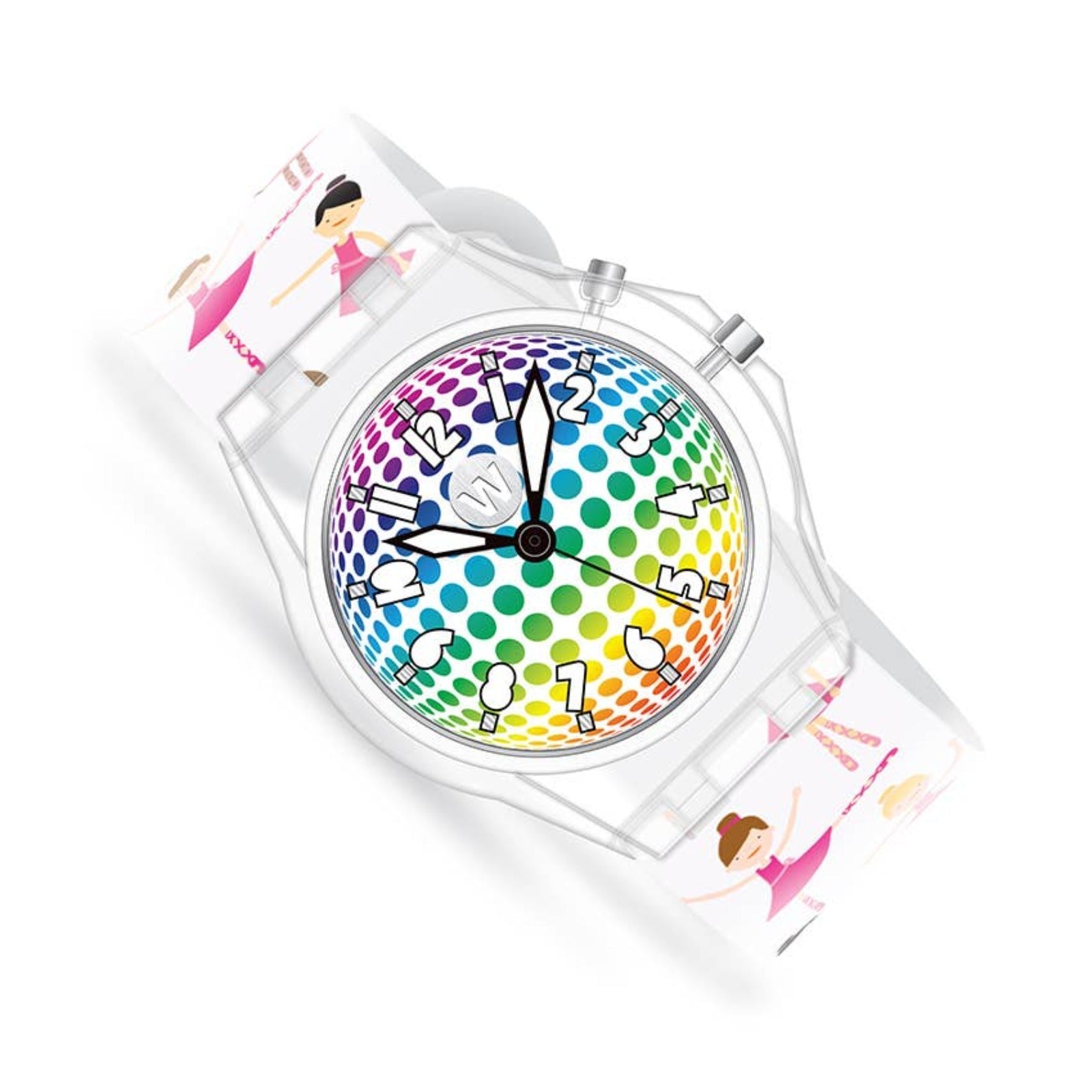Watchitude GLOW Light Up Kids Watch - Ballerina | HONEYPIEKIDS